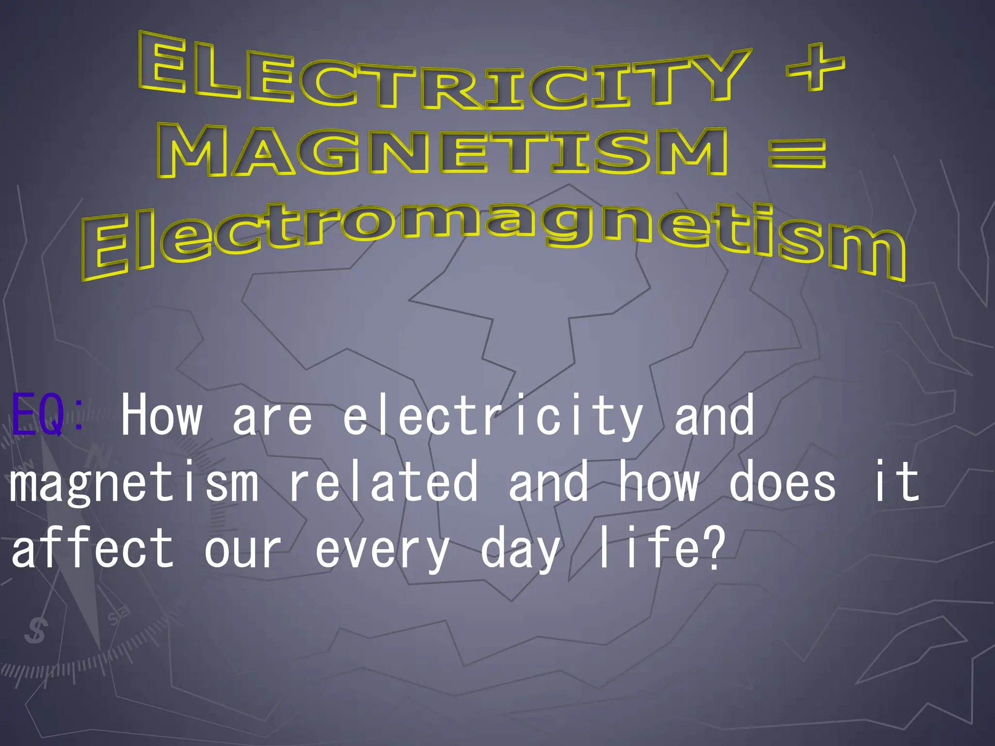 Electromagnetism, electricity, magnetism | PPTX