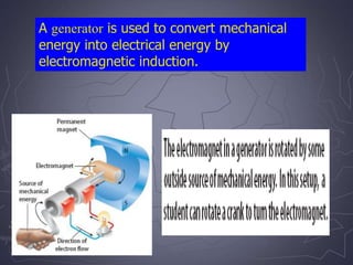 Electromagnetism, electricity, magnetism | PPTX
