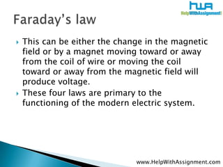 Electromagnetism in physics | PPTX