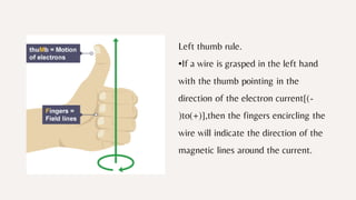 Electromagnetism PPT.pdf | Chemistry | Science