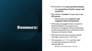 Electromangnetic Radiation and the Electromagnetic Spectrum.pptx