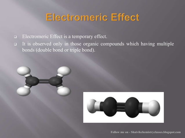 Electromeric effect | PPTX