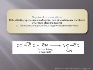 Electromeric effect | PPTX