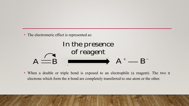 electromeric effect.pptx | Chemistry | Science