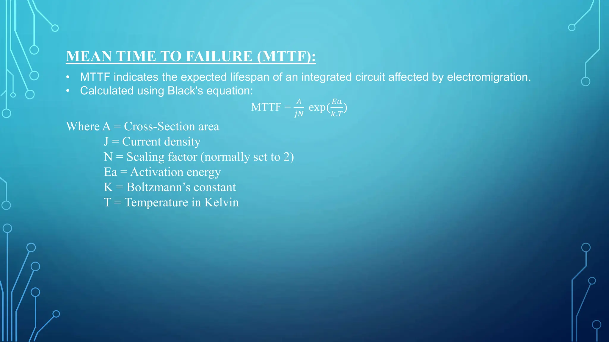 Electromigration In The Semiconductorppt Physics Science
