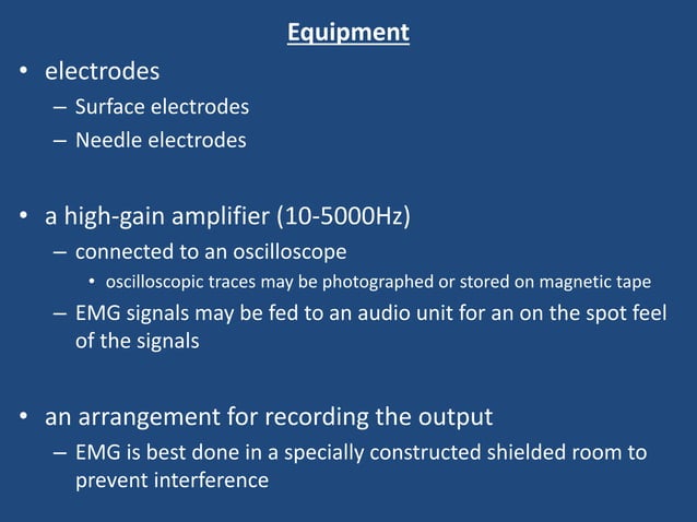 Electromyography | PDF