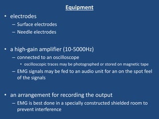 Electromyography Equipment