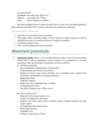 Electromyography: Dr. Anand Heggannavar, | PDF