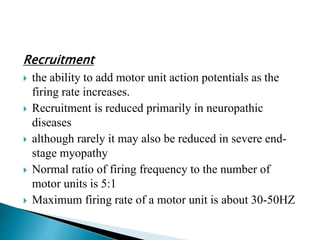 Electromyography (EMG) Basics | PPTX