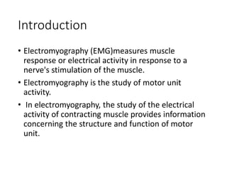 Electromyography | PPTX