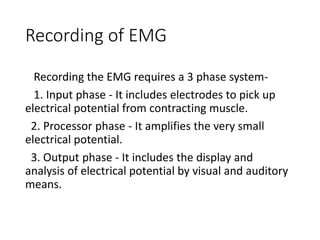 Electromyography | PPTX