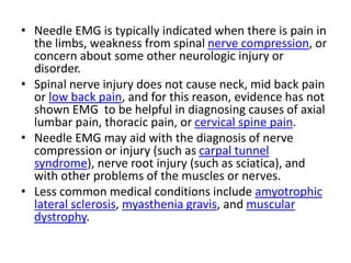 Electromyography.pptx for electrical diagnosed | PPTX