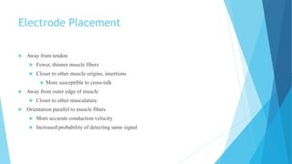 Electromyography (emg) | PPTX
