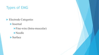 Electromyography (emg) | PPTX