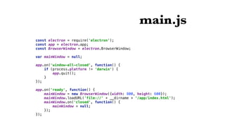Building Cross Platform Apps with Electron | PDF