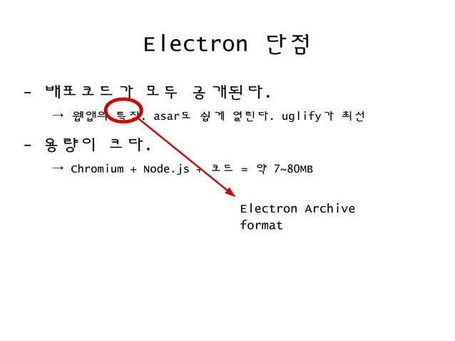 Electron 시작하기 | PPT