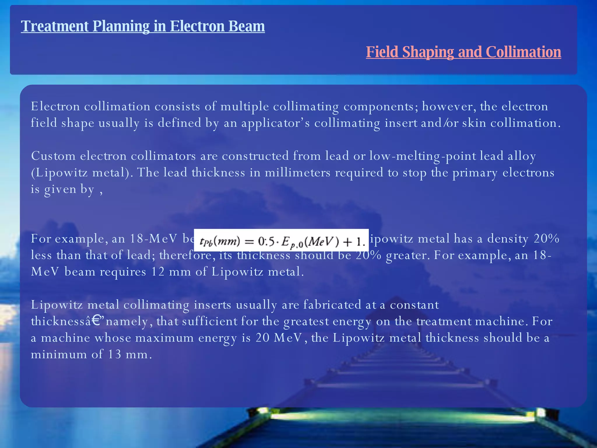 Electron Beam Therapy | PPT