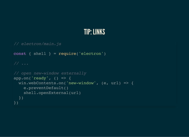 Electron: Linux, Windows or Macos? | PPT