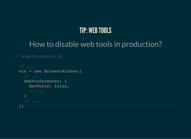 Electron: Linux, Windows or Macos? | PPT