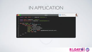 Desktop apps with Electron... for fun and profit | PPT