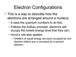 Electron Structure | PPT