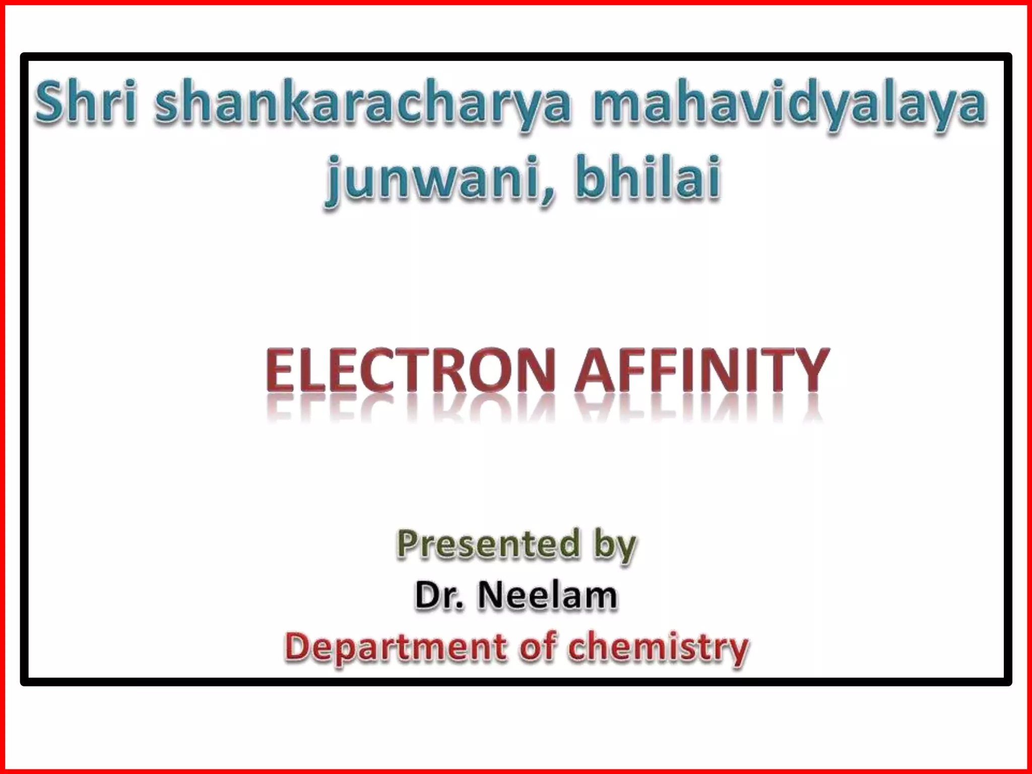 Electron affinity | PDF