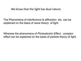 Electron and photon | PPTX