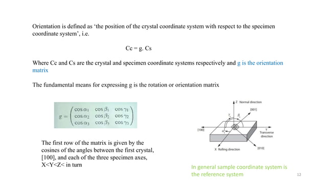 Electron backscatter diffraction (EBSD).pptx | Chemistry | Science