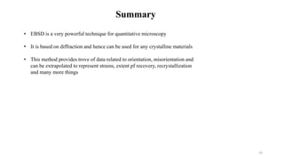 Electron backscatter diffraction (EBSD).pptx