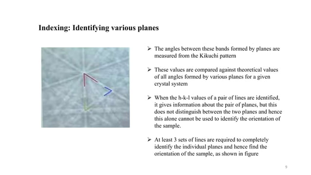 Electron backscatter diffraction (EBSD).pptx | Chemistry | Science