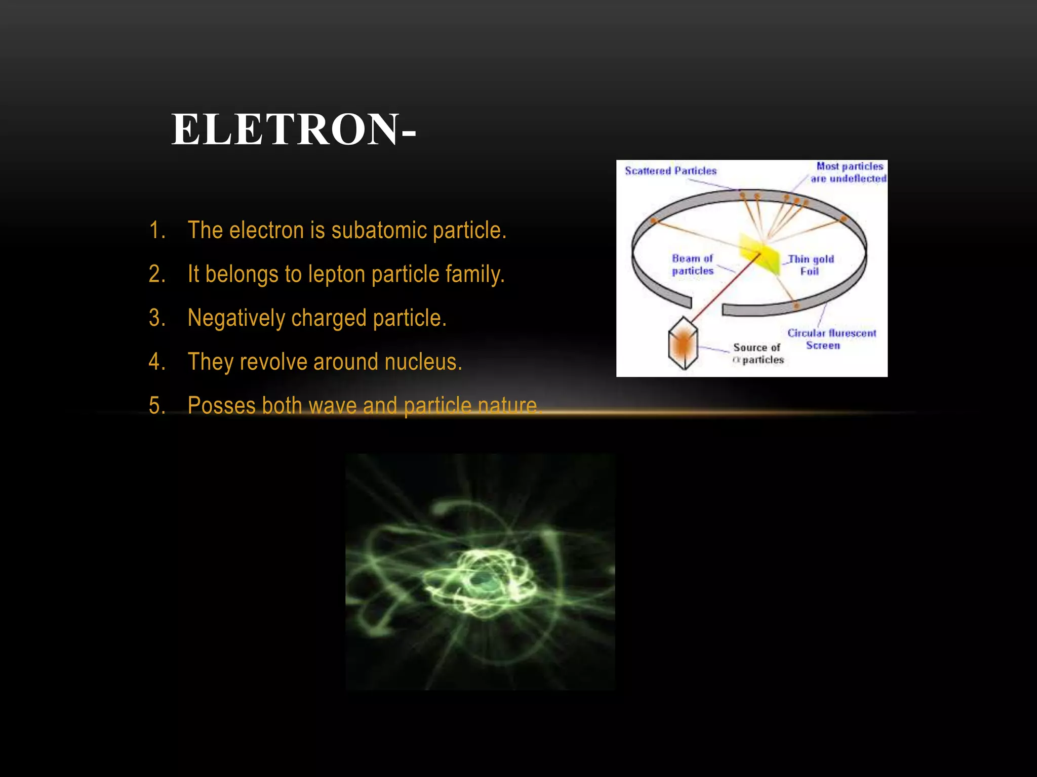 Electron ballistics | PPTX