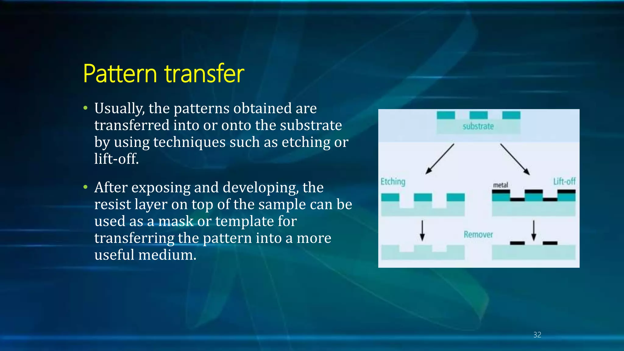 Electron beam lithography | PPTX