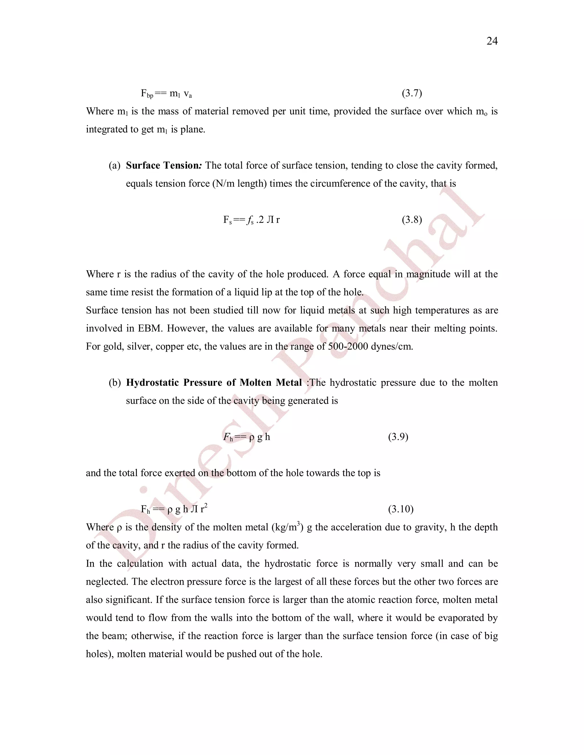 Electron Beam Machining (Modern ManufacturingProcess) | PDF