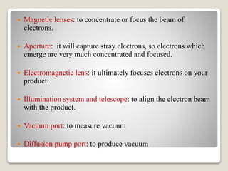 Electron beam technology | PPTX