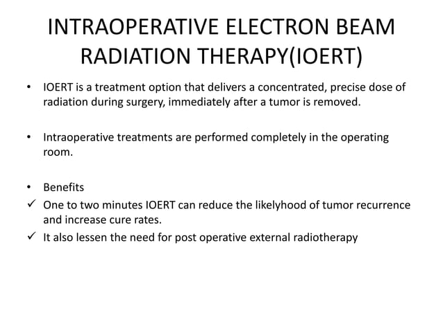 Electron beam therapy | PPTX