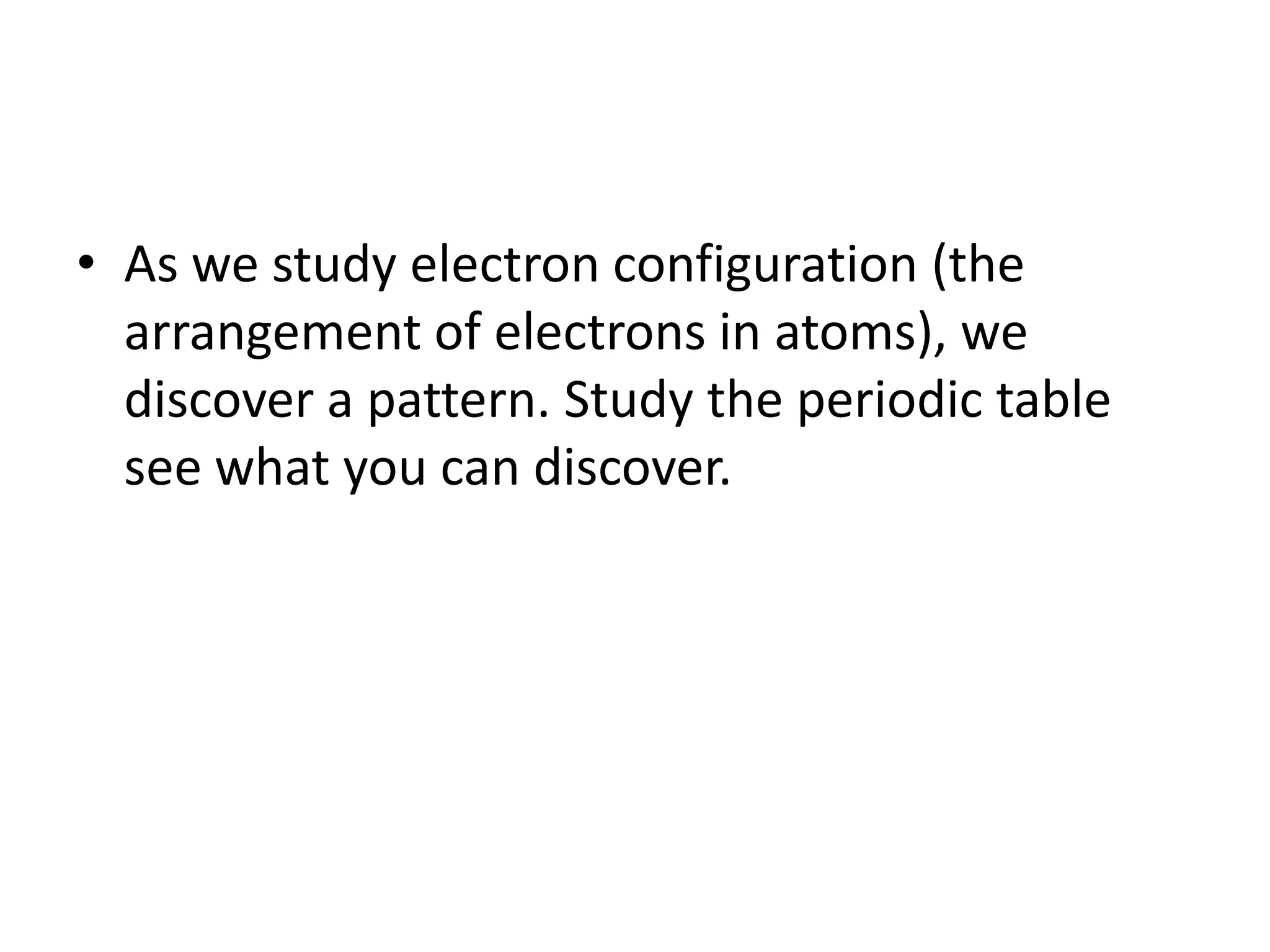 Electron configuration | PPTX