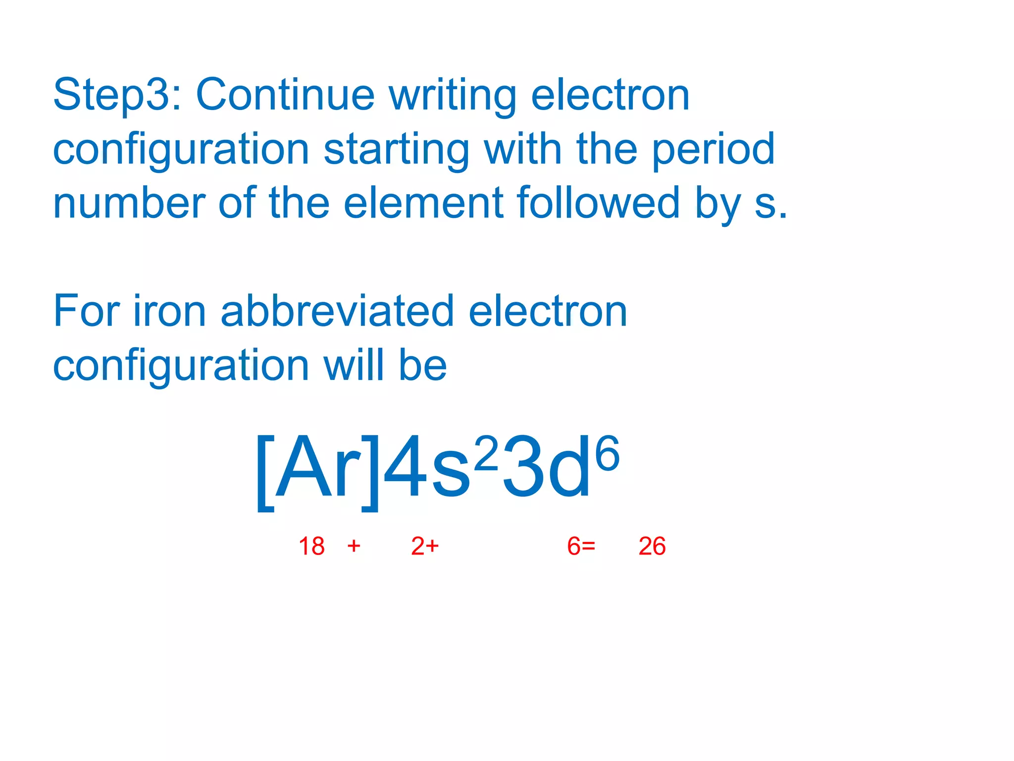 Electron configuration | PPT
