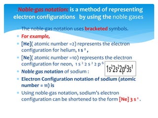 Electron configuration | PPTX