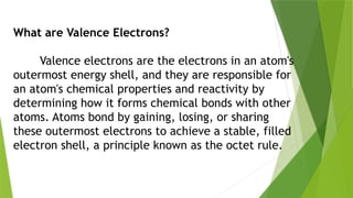 Electrons Configuration is a power point | PPTX