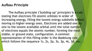 Electrons Configuration is a power point | PPTX