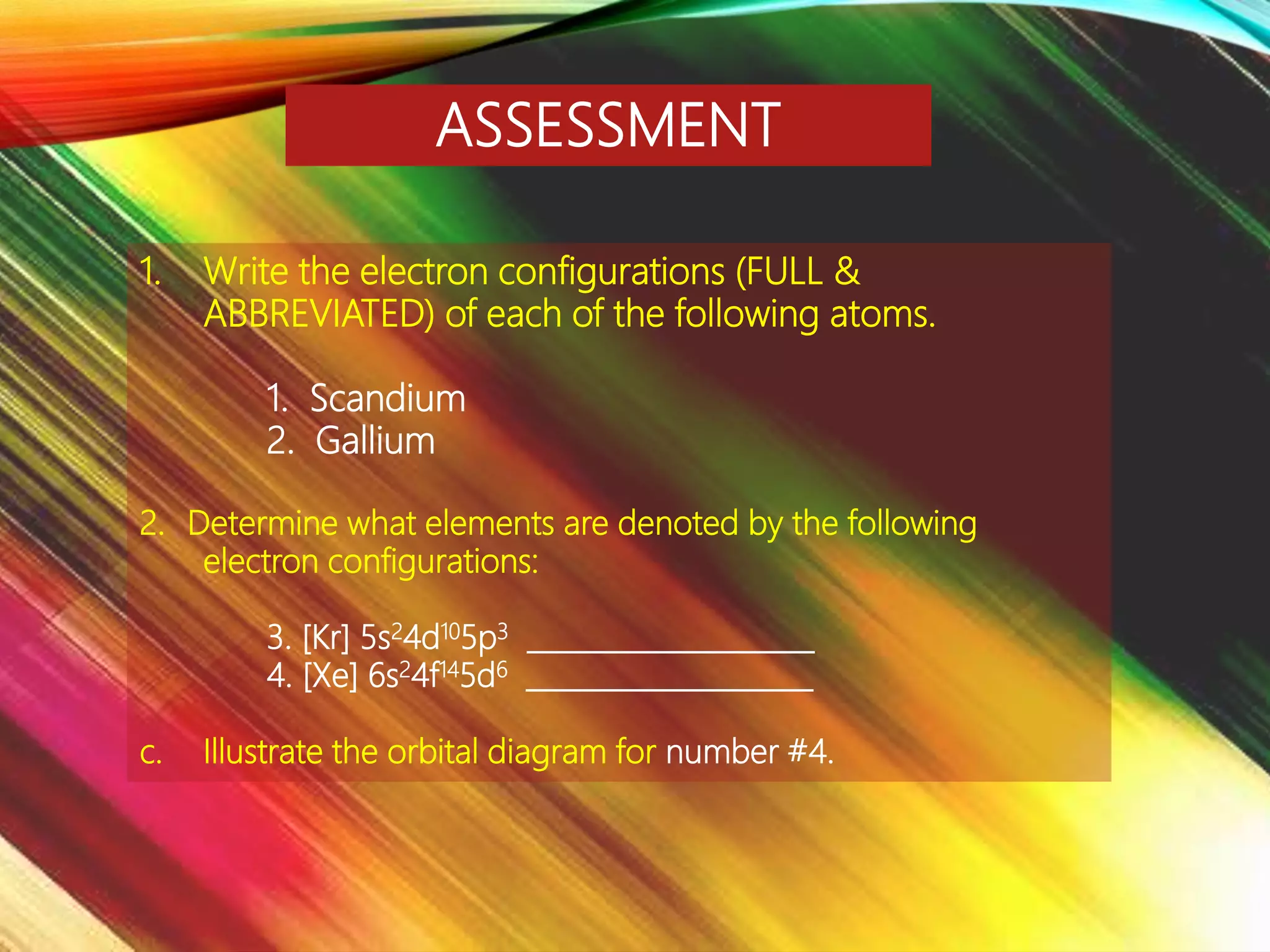 Electron Configuration | PPTX