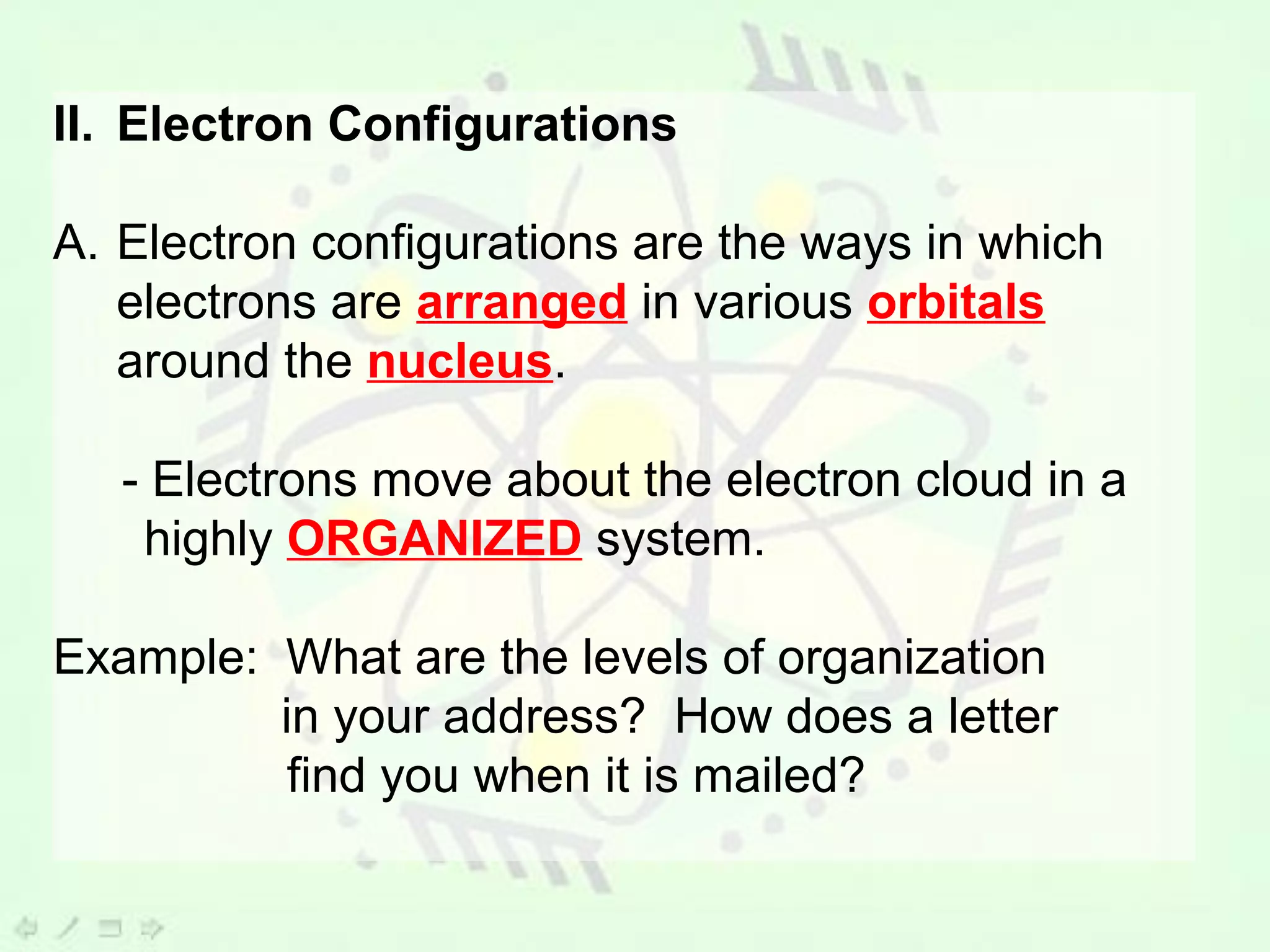 Chapter 5 - Electron Configurations | PPT
