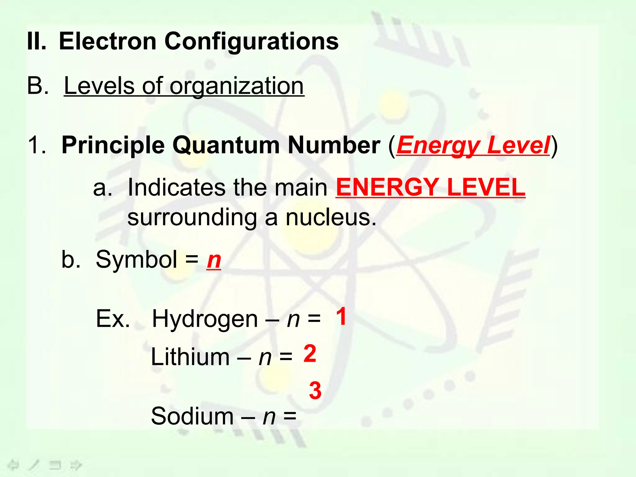 Chapter 5 - Electron Configurations | PPT