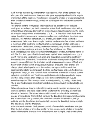 Electron Cloud Model | DOCX