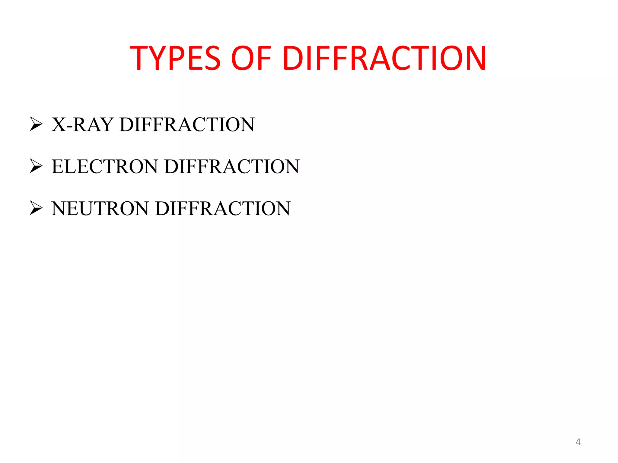 Electron diffraction and Neutron diffraction | PPTX | Physics | Science