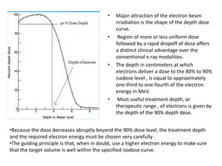 Electron beam therapy | PPTX