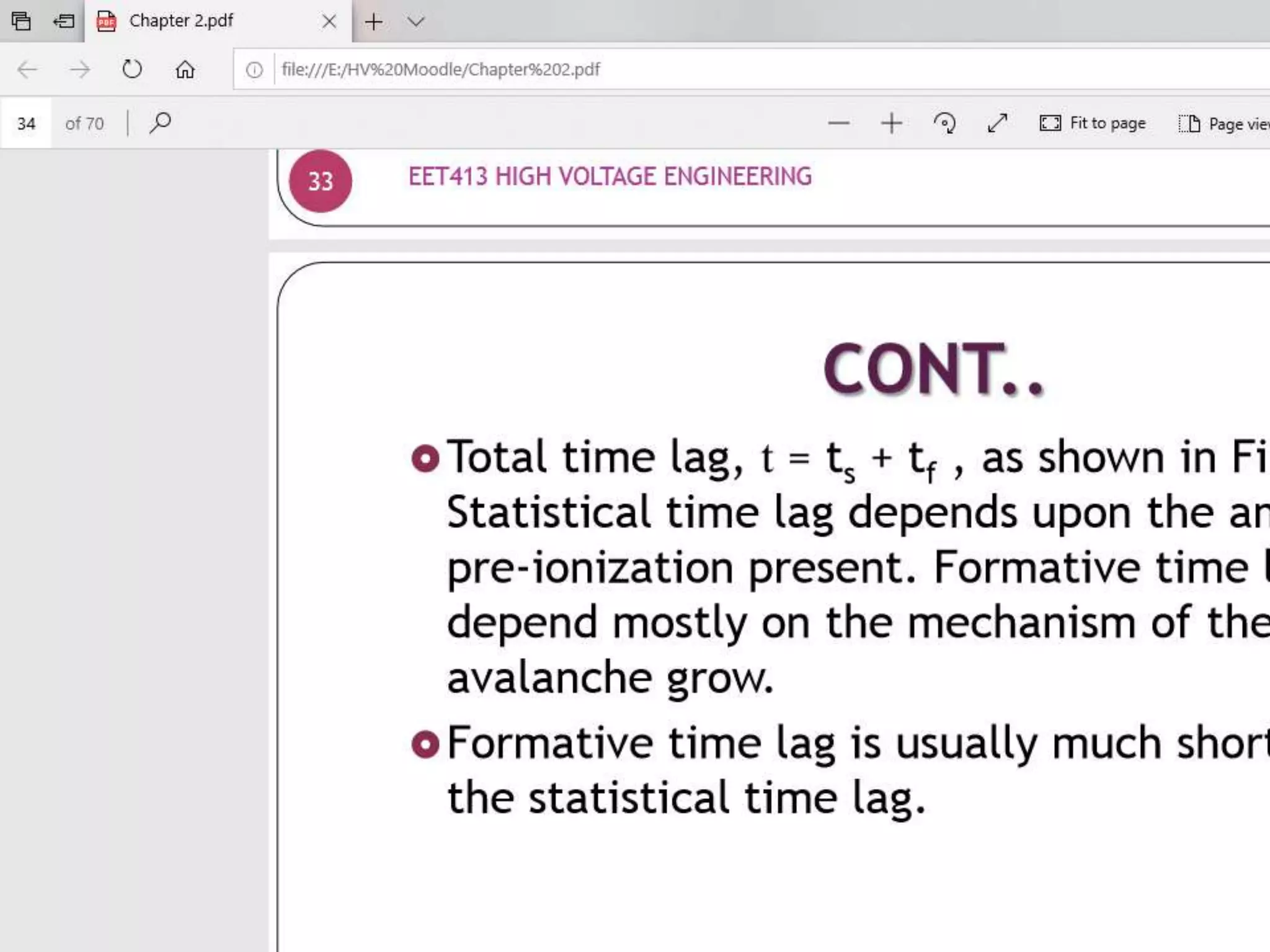 Electronegative gases and time lag.pptx