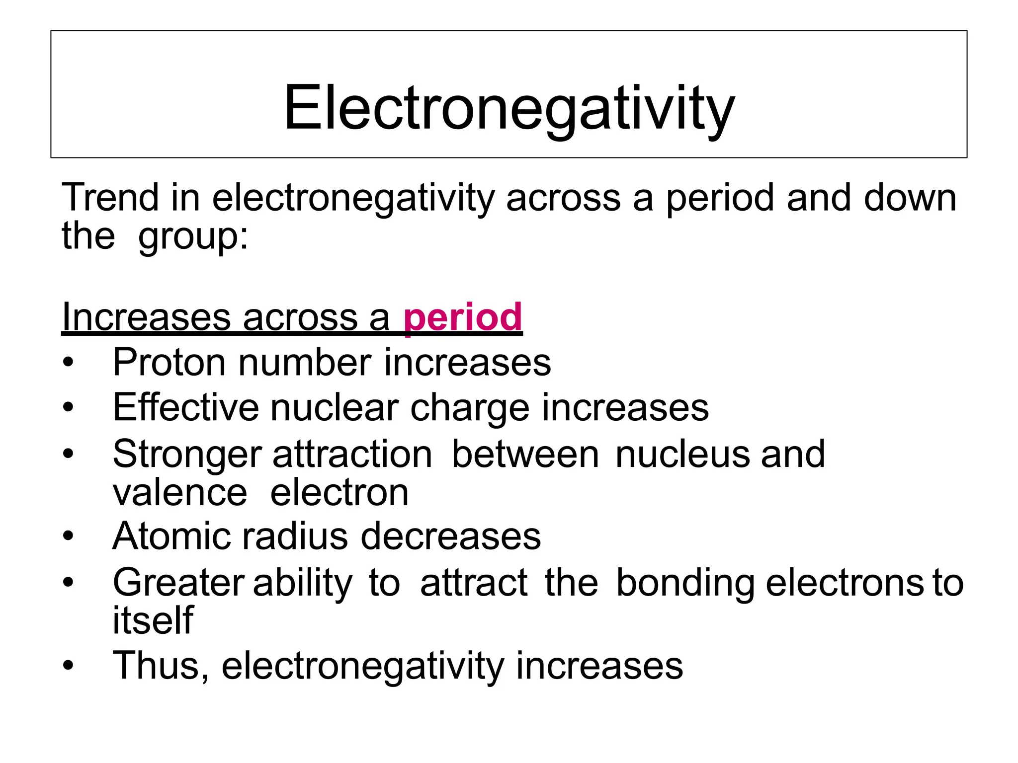 Electro negativity and electron affinity .pptx