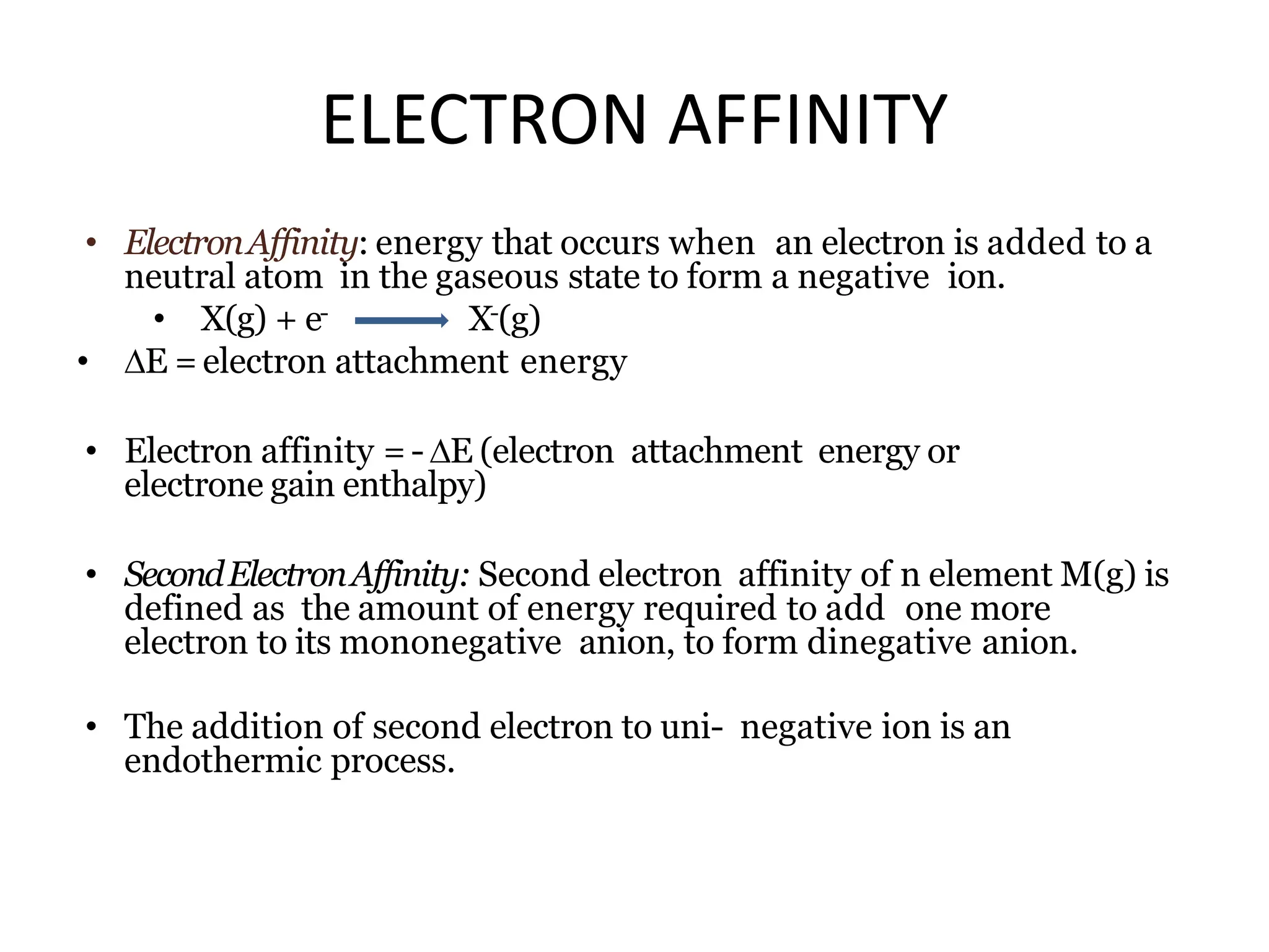 Electro negativity and electron affinity .pptx
