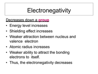Electro negativity and electron affinity .pptx